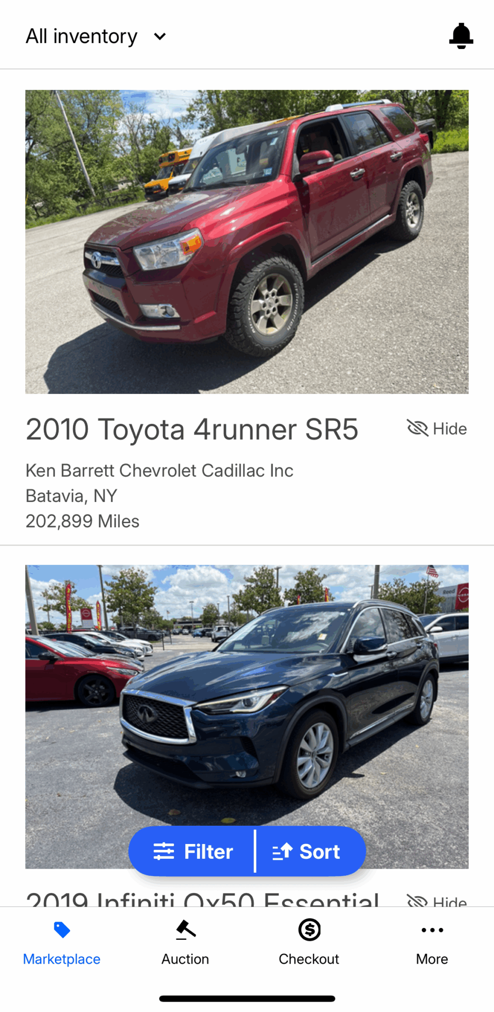 Navigating the Unified OPENLANE app - OPENLANE