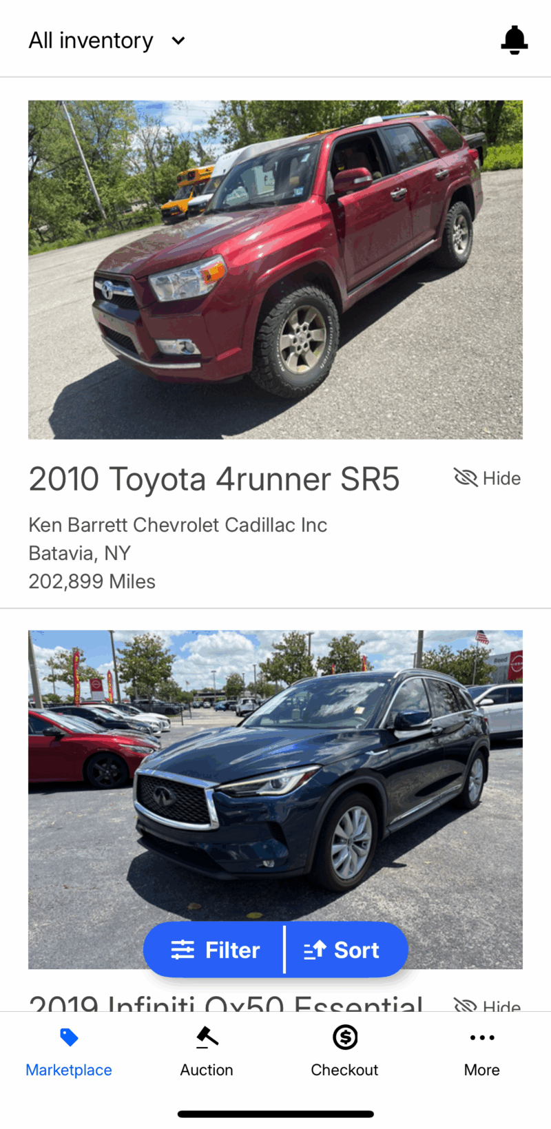 Navigating the Unified OPENLANE app - OPENLANE